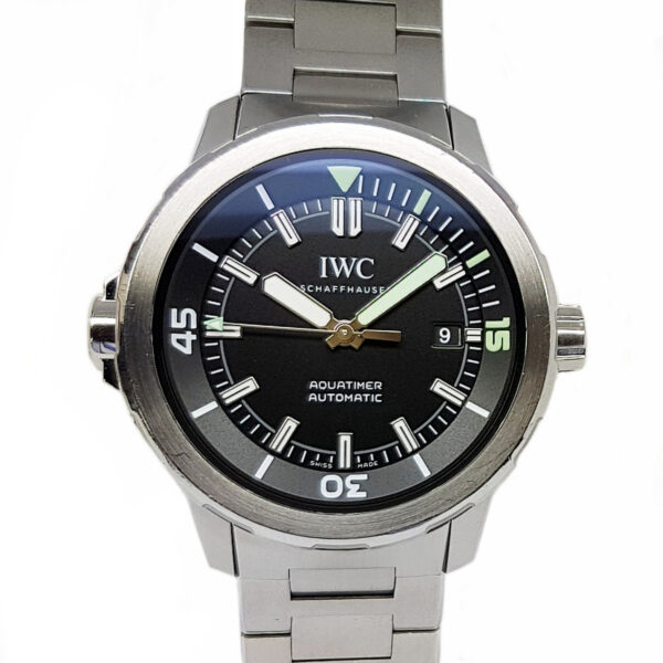 IWC Aquatimer 42mm Automatic Stainless Steel Black Dial - IW329002 'B&P ...